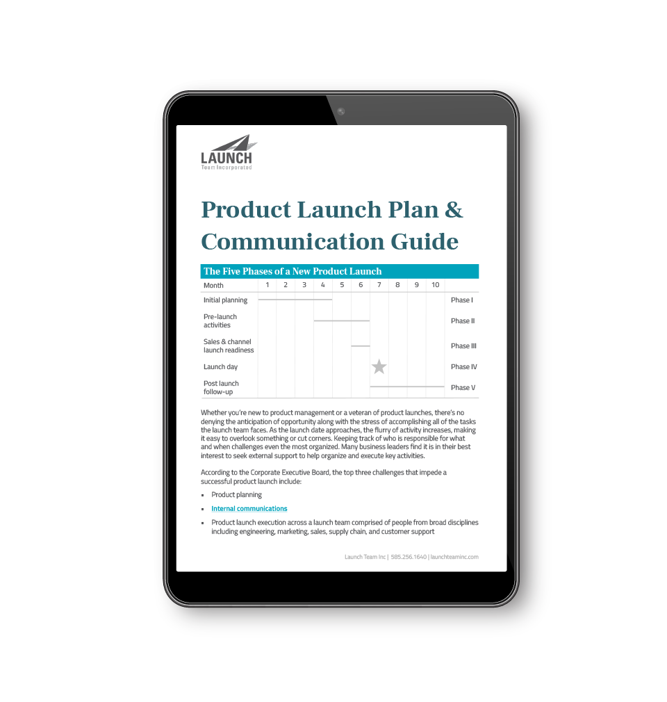 Product Launch Plan & Communication Guide